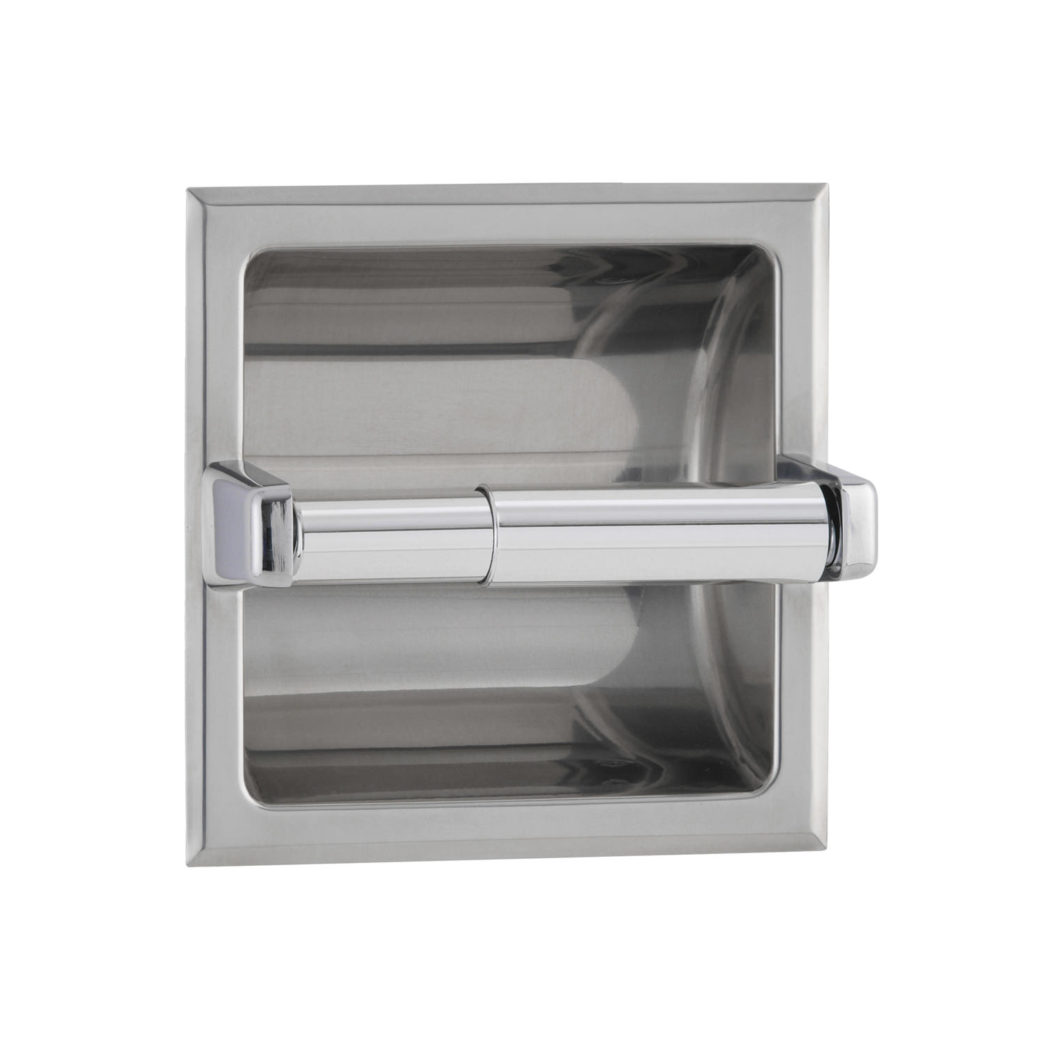 Recessed Toilet Tissue Dispenser for Single Roll - Samrick